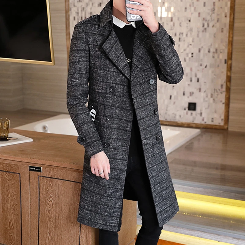 Business Coat Men Luxury Brand | Free Shipping Elegant Coat Man - High ...