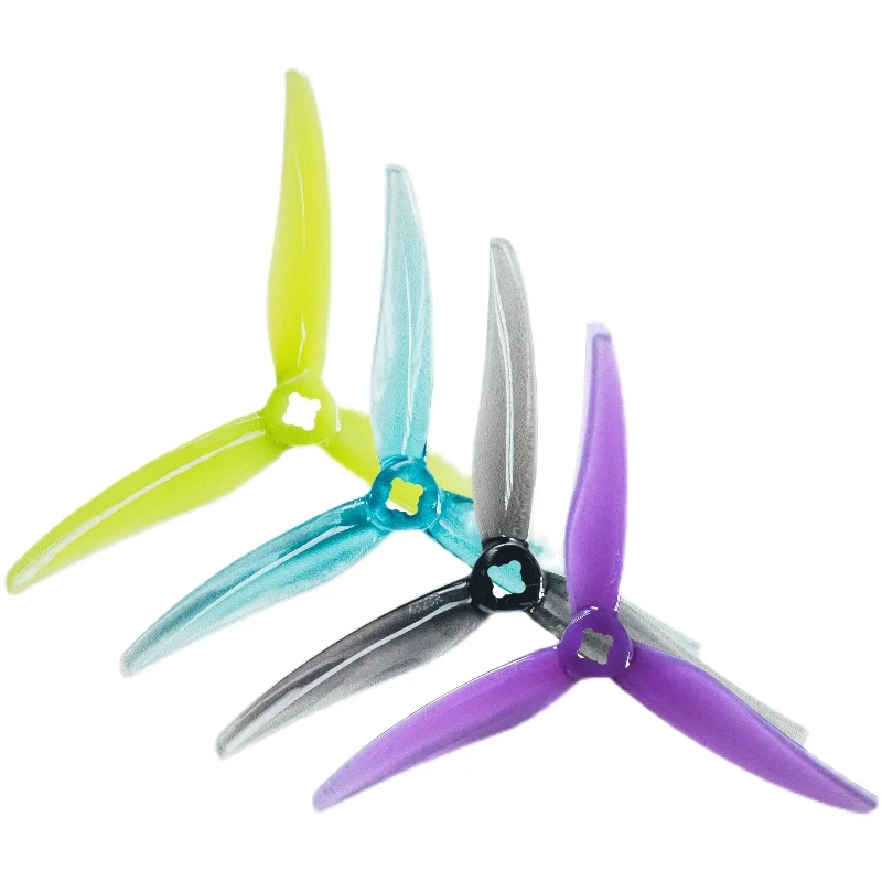 4PCS/2Pairs Gemfan Hurricane 4525 3-Blade 4.5 Inch 4.5X2.5X3 PC FPV ...