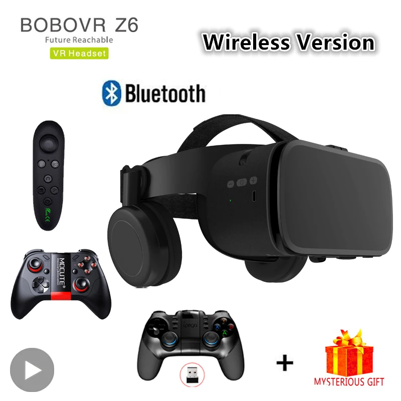 Bobo-VR-Bobovr-Z6-Virtual-Reality-Glasses-Bluetooth-Headset-3D-Viar-Devices-Helmet-Lenses-Goggle ...