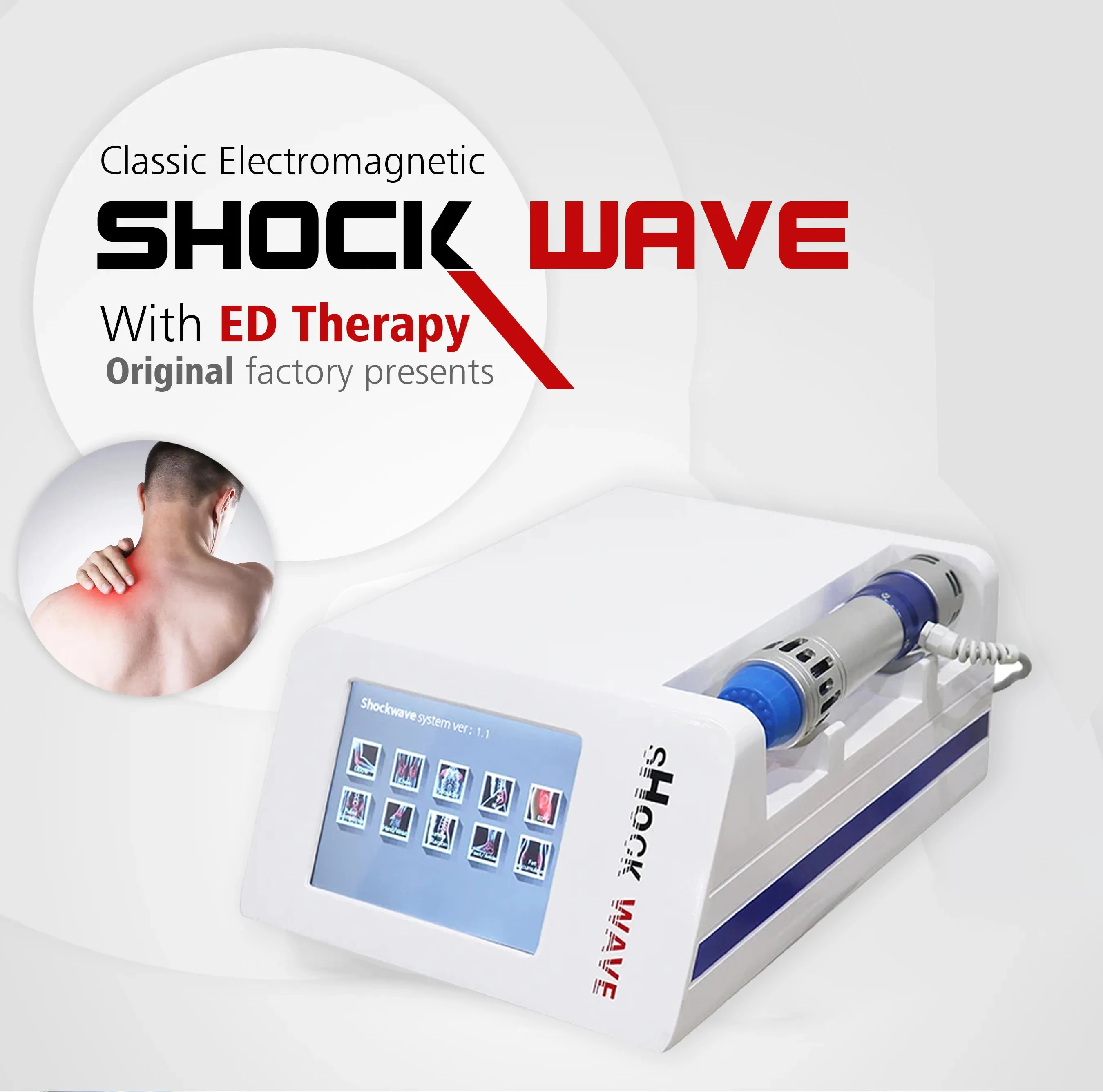 Electromagnetic-Focused-Shock-Wave-Therapy-Machine-With-ED-Treatment ...