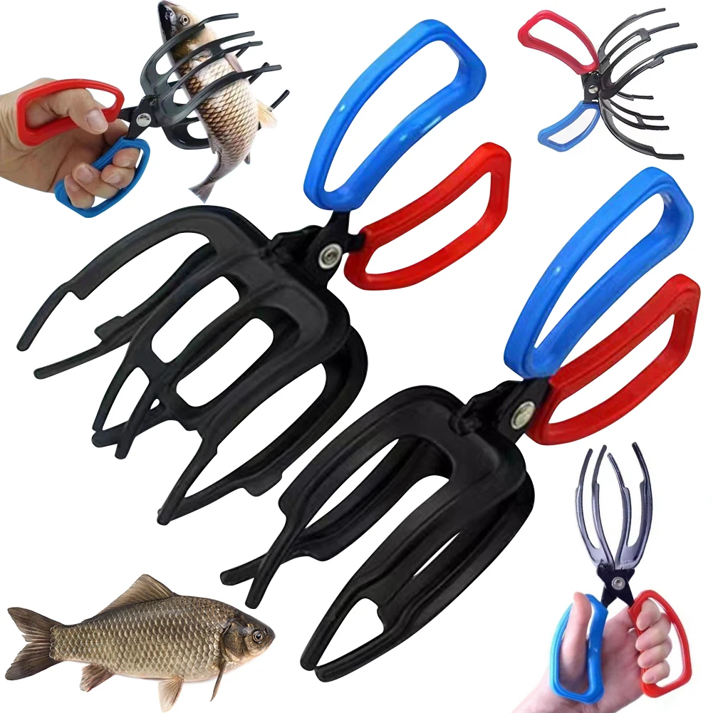 2-3-Teeth-Angling-Fishing-Pliers-Multifunctional-Fish-Controller-Tongs ...