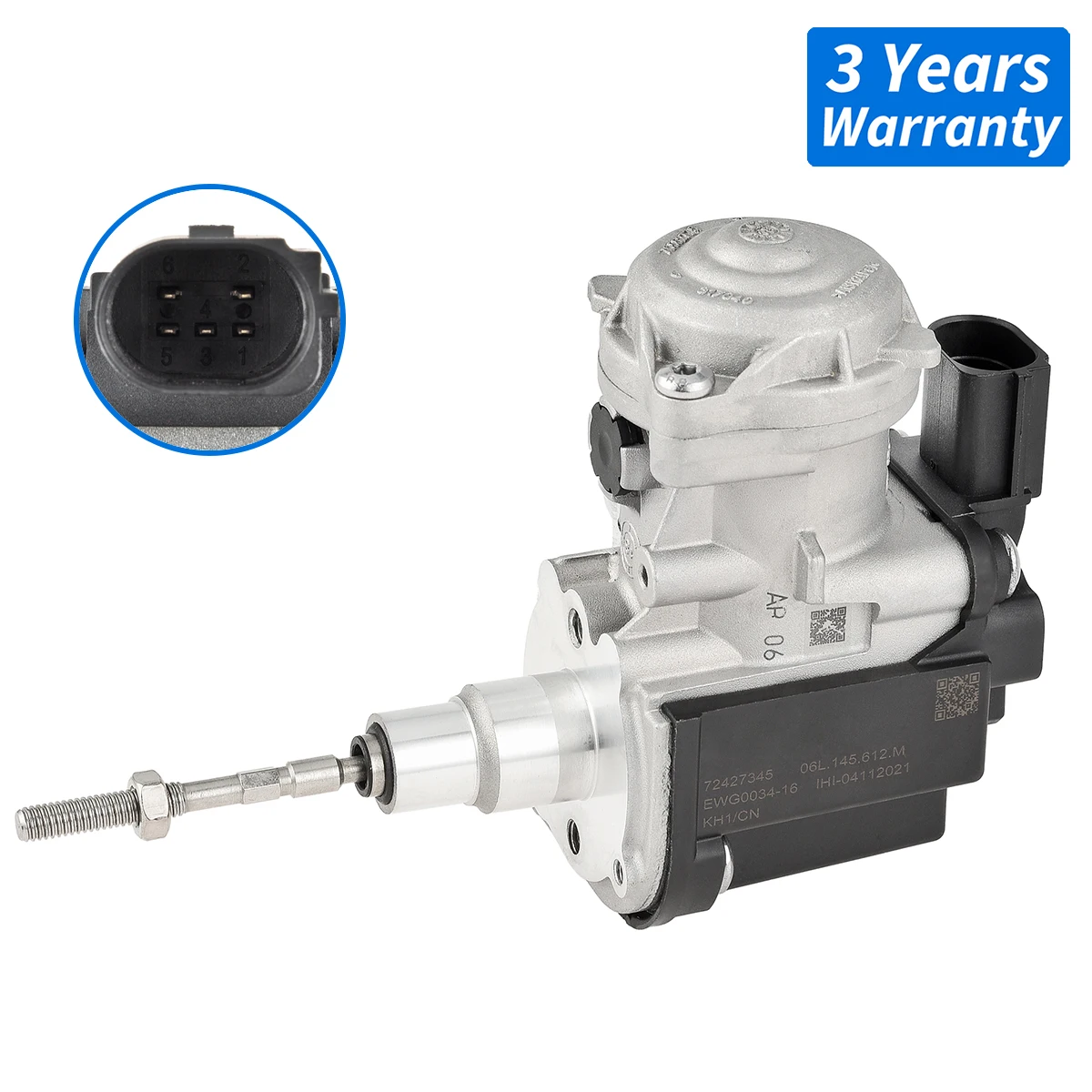 Audi VW EA888 eamotor için turboşarj elektrikli aktüatör 06L145612M 06L ...