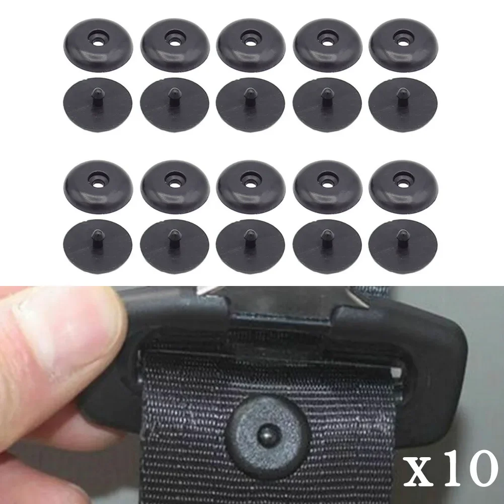 10PCS-Car-Safety-Seatbelt-Stopper-Buckle-Automobile-Seat-Belt-Spacing ...