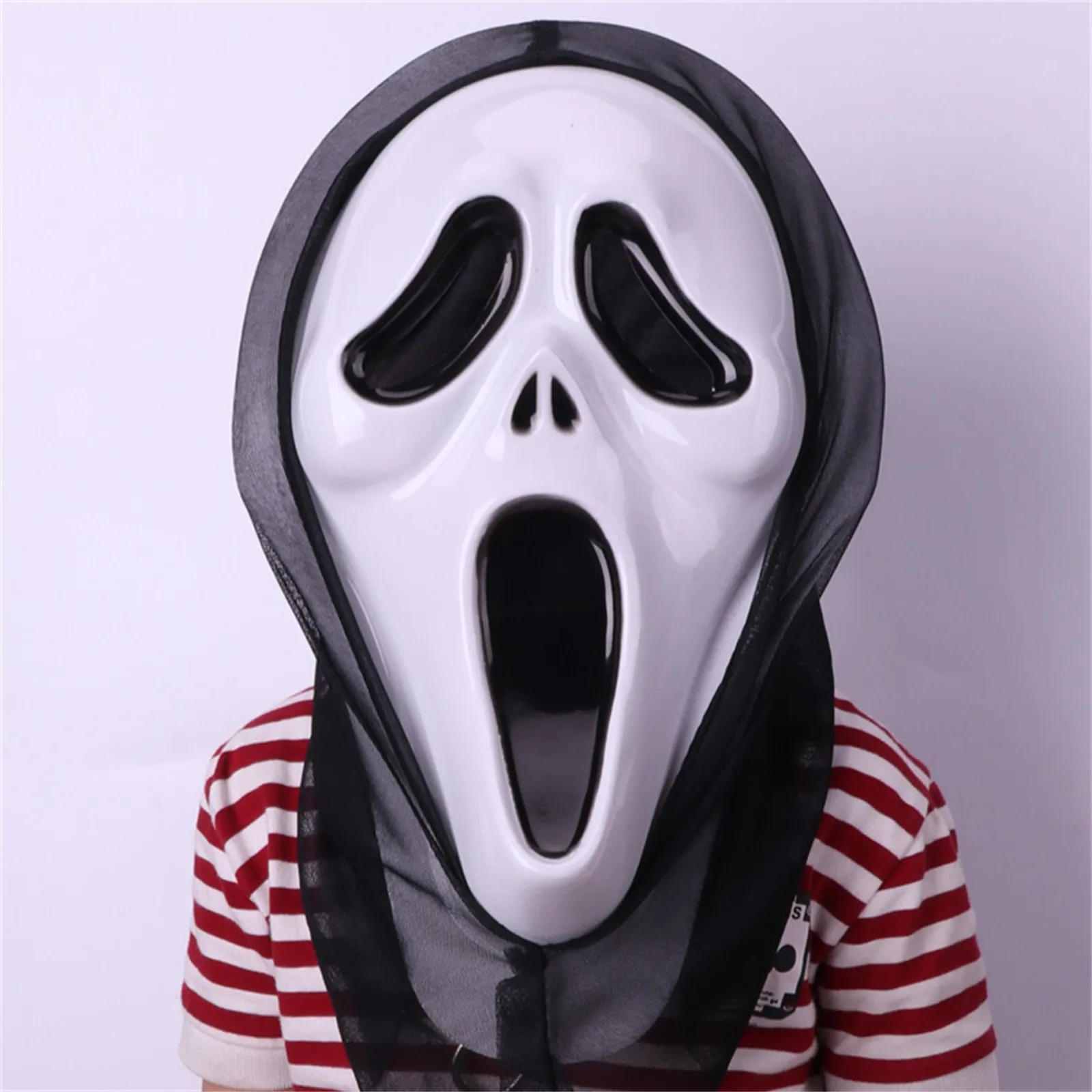 Mask-With-Shroud-Halloween-Scream-Mask-Full-Head-Masks-Scary-Masks ...