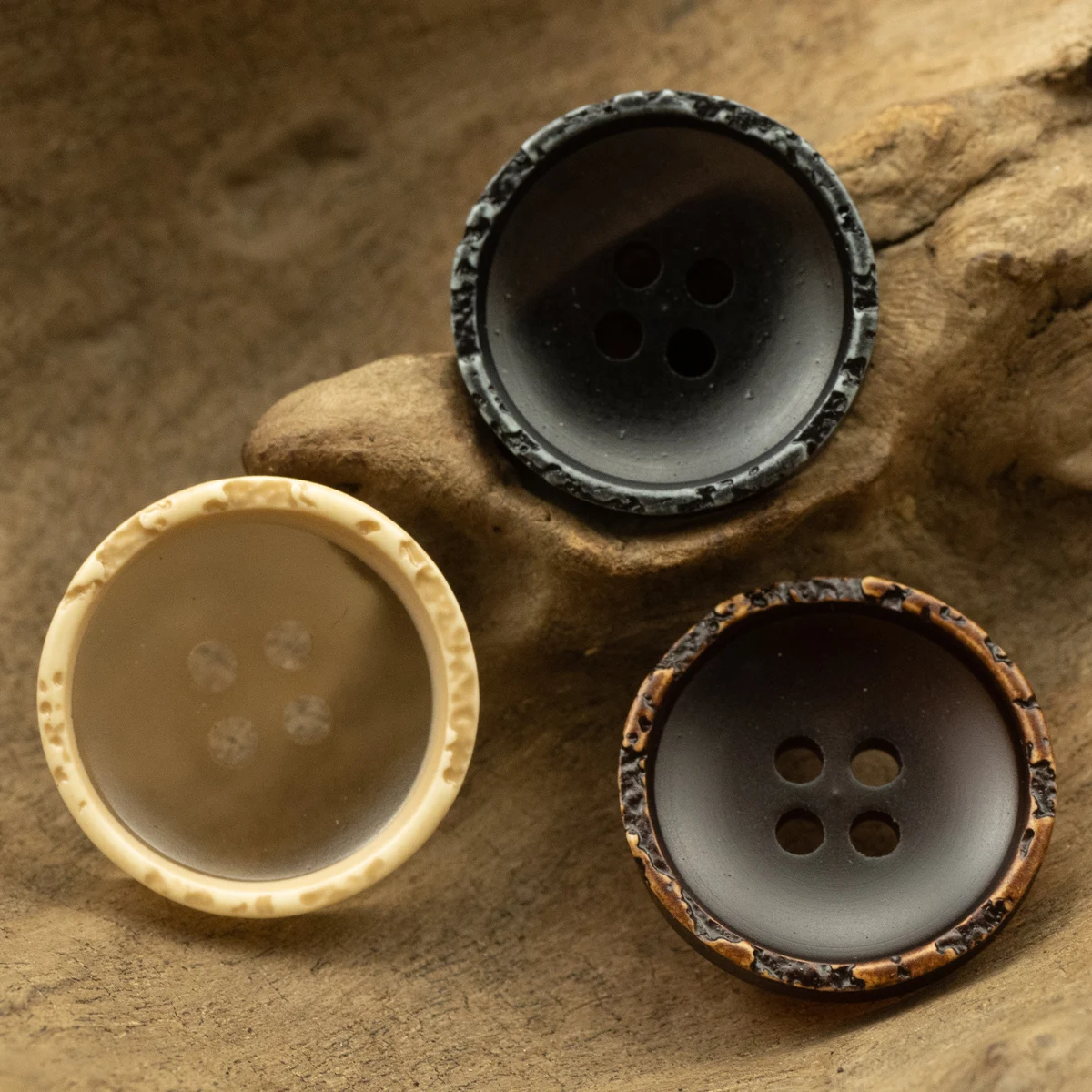 Botones-transparentes-de-resina-de-dise-ador-con-borde-brillante-Bot-n ...