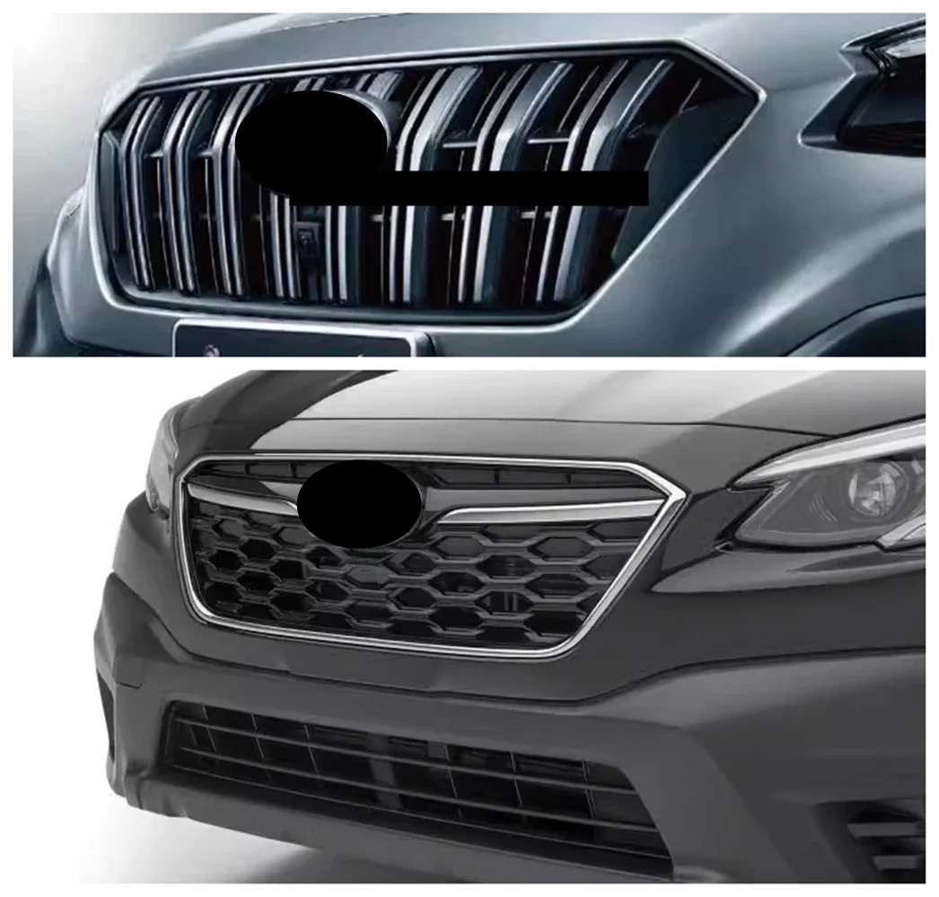 Car Front Bumper Grill Mask Radiator Grille for Subaru Outback 2021 ...