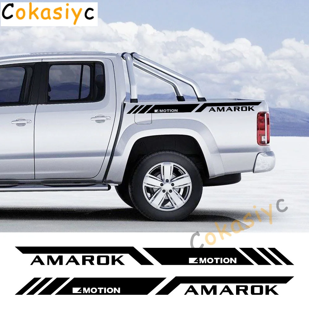 Rear-Trunk-Side-Decals-For-VW-Volkswagen-Amarok-Car-Stickers-Truck ...