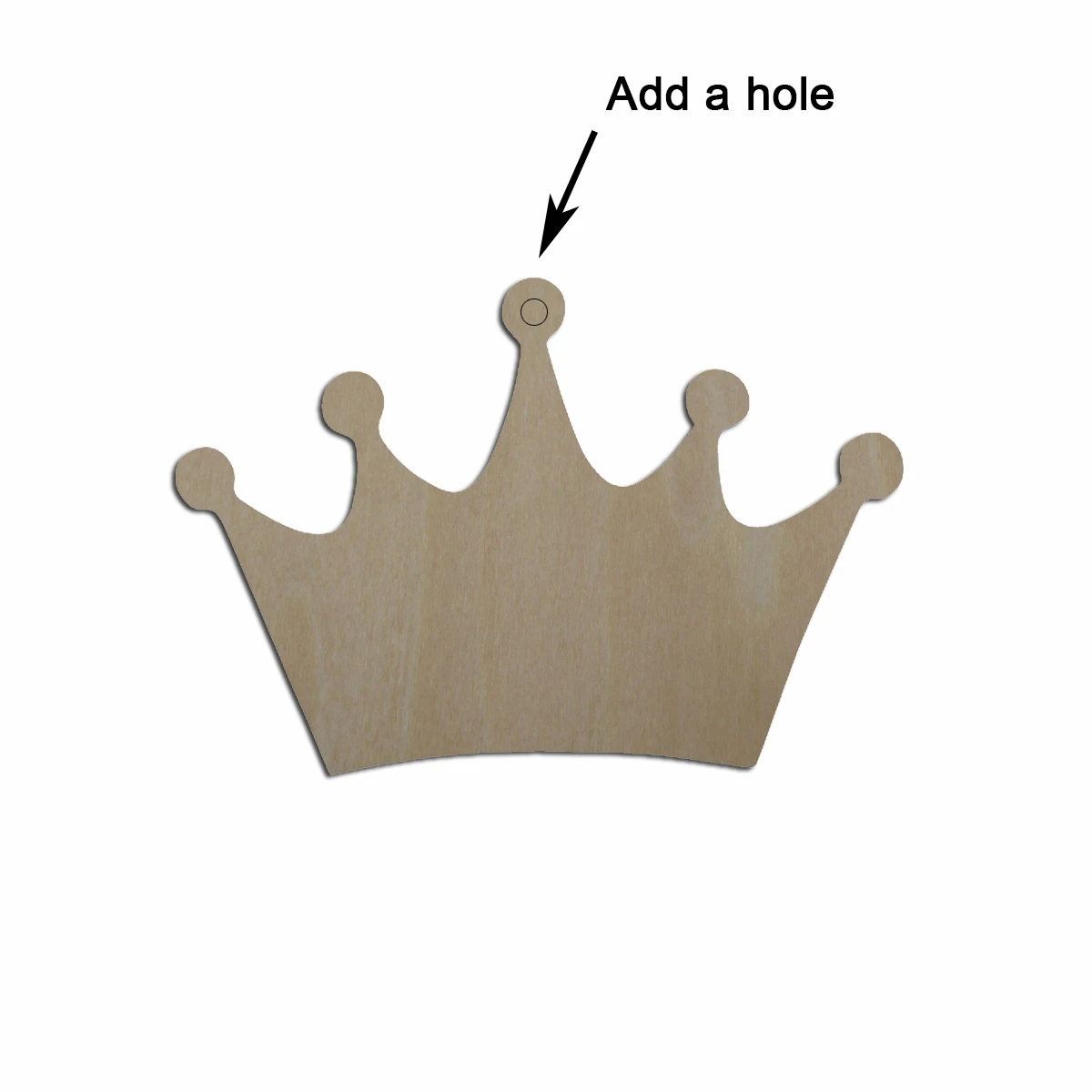 Princess Crown Cut Out