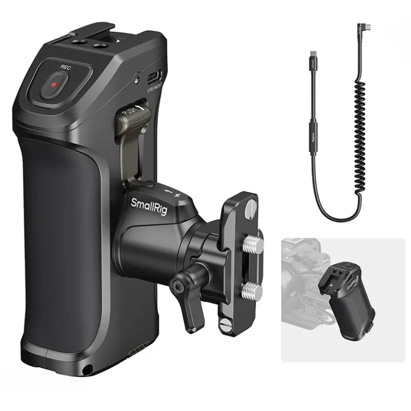 SmallRig Rotating Side Handle with Trigger REC for Canon EOS R3 / R5 ...