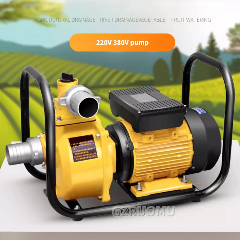 High-Flow-Agricultural-Irrigation-Water-Pump-Household-High-Lift ...