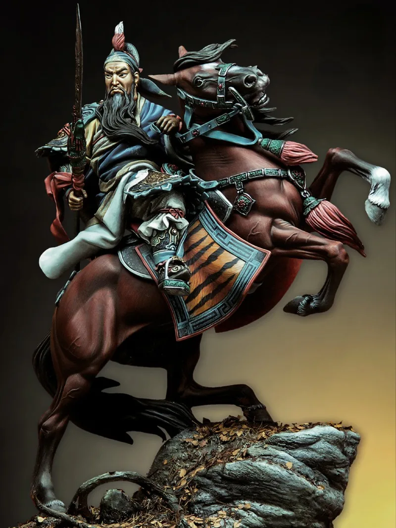 90mm-1-20-Scale-Resin-Figure-Model-Kit-Ancient-Legendary-General-Guan ...