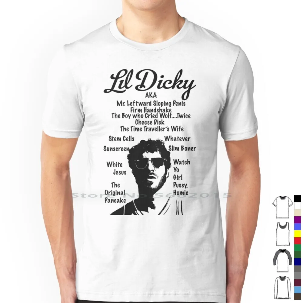 Lil-Dicky-Aka-T-Shirt-100-Cotton-Lil-Dicky-Aka-Dave-Burd-Rapper ...