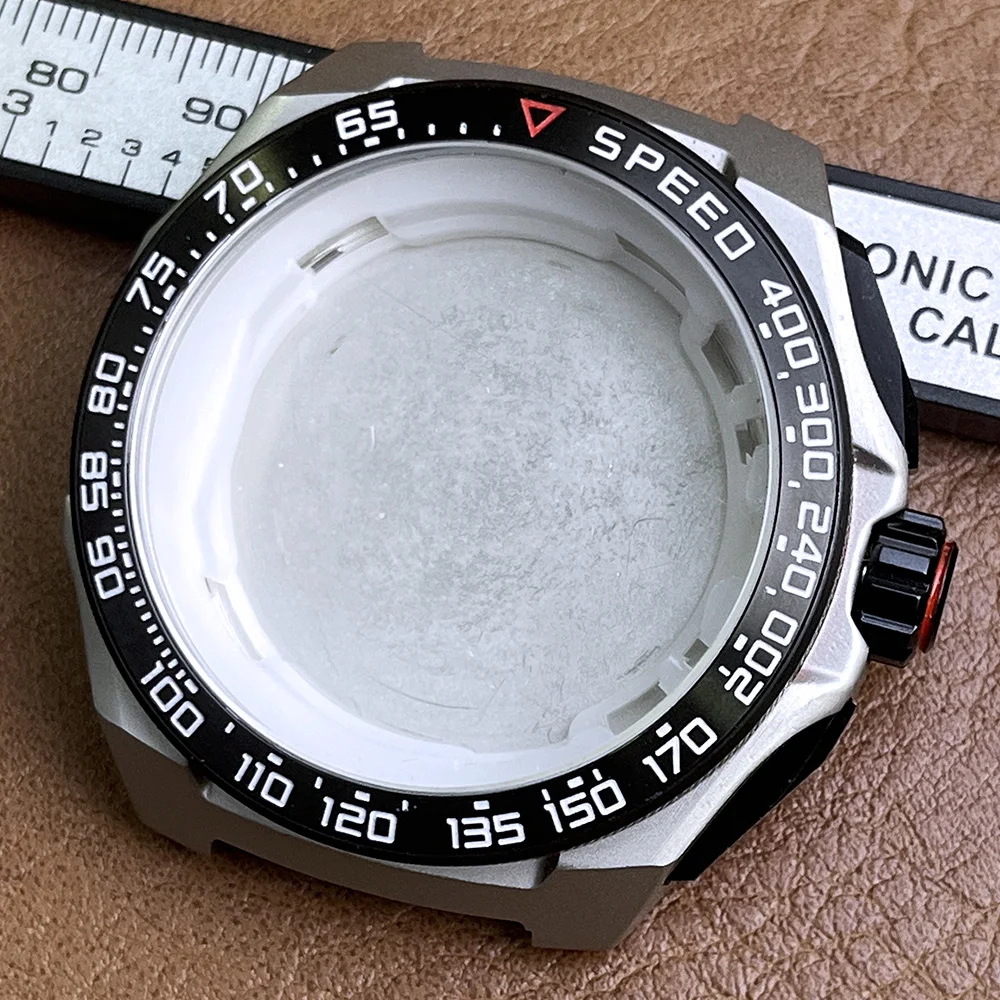 New 42mm case vk63,VK67 movement waterproof stainless steel compatible ...
