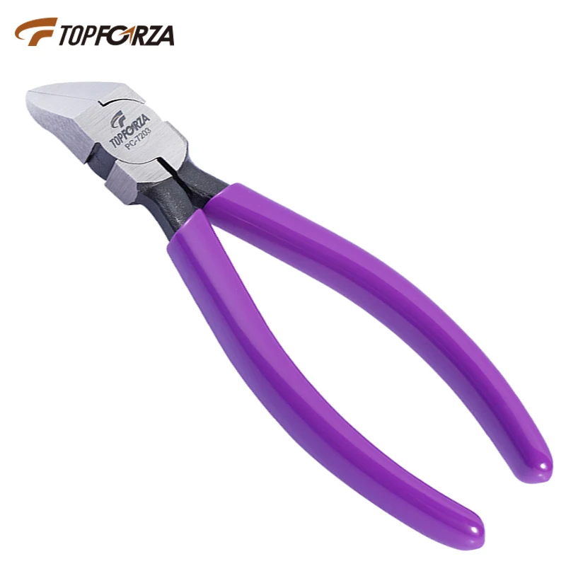 Side-Cutters-45-Degree-Diagonal-Cutting-Pliers-Plastic-Burrs-Nippers ...