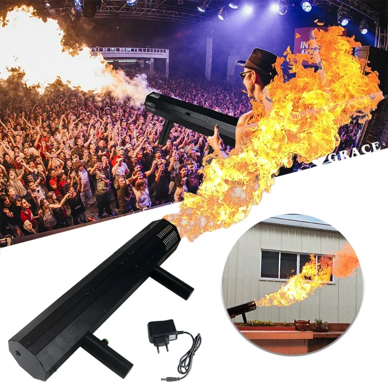Igracelite Stage Fire Gun for Party Flame Thrower Sparkle Firing ...