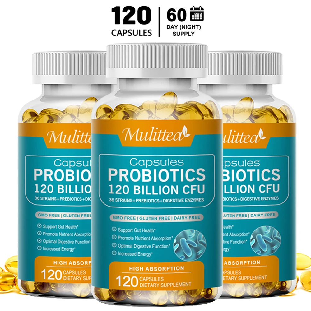 Mulitea probiotic complex supplement -12 billion colony units - male ...