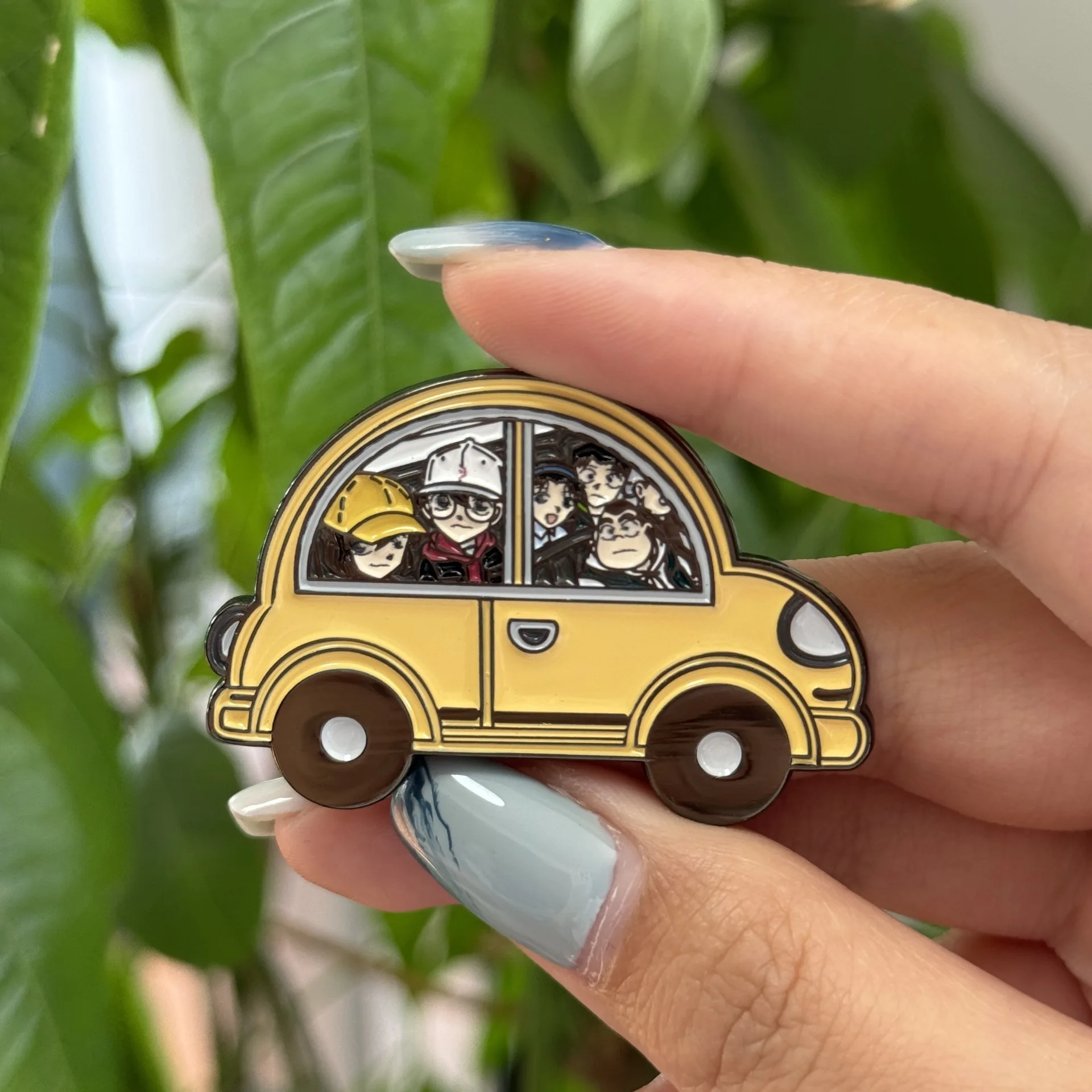 Junior Detective League Pins Anime Detective Conan Metal Badges Shounen ...