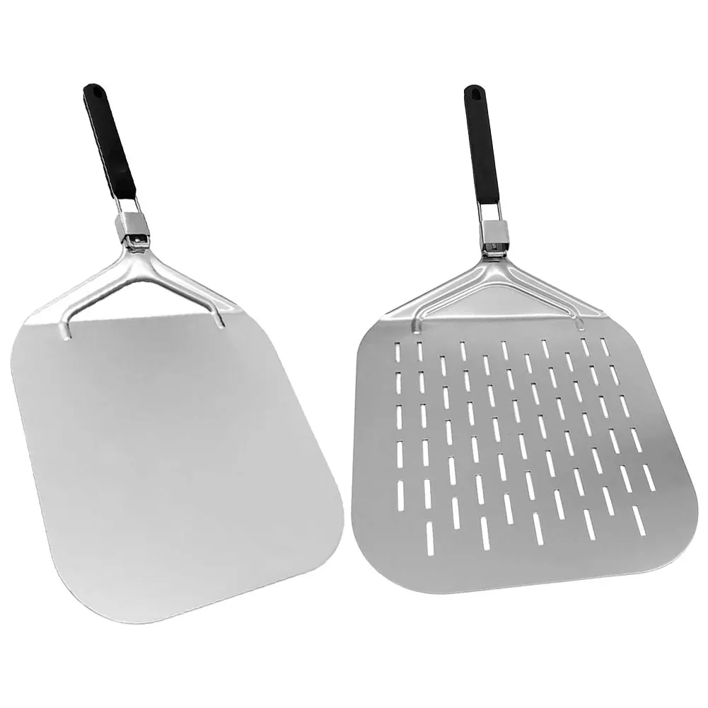 Stainless-Steel-Pizza-Lifter-Transfer-Tool-with-Foldable-Handle-Pizza ...