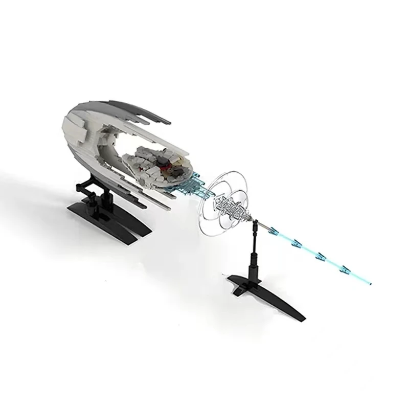 MOC-Creative-Ultramicro-Diorama-Hyper-Speed-M-falcon-Concept-GR-75 ...