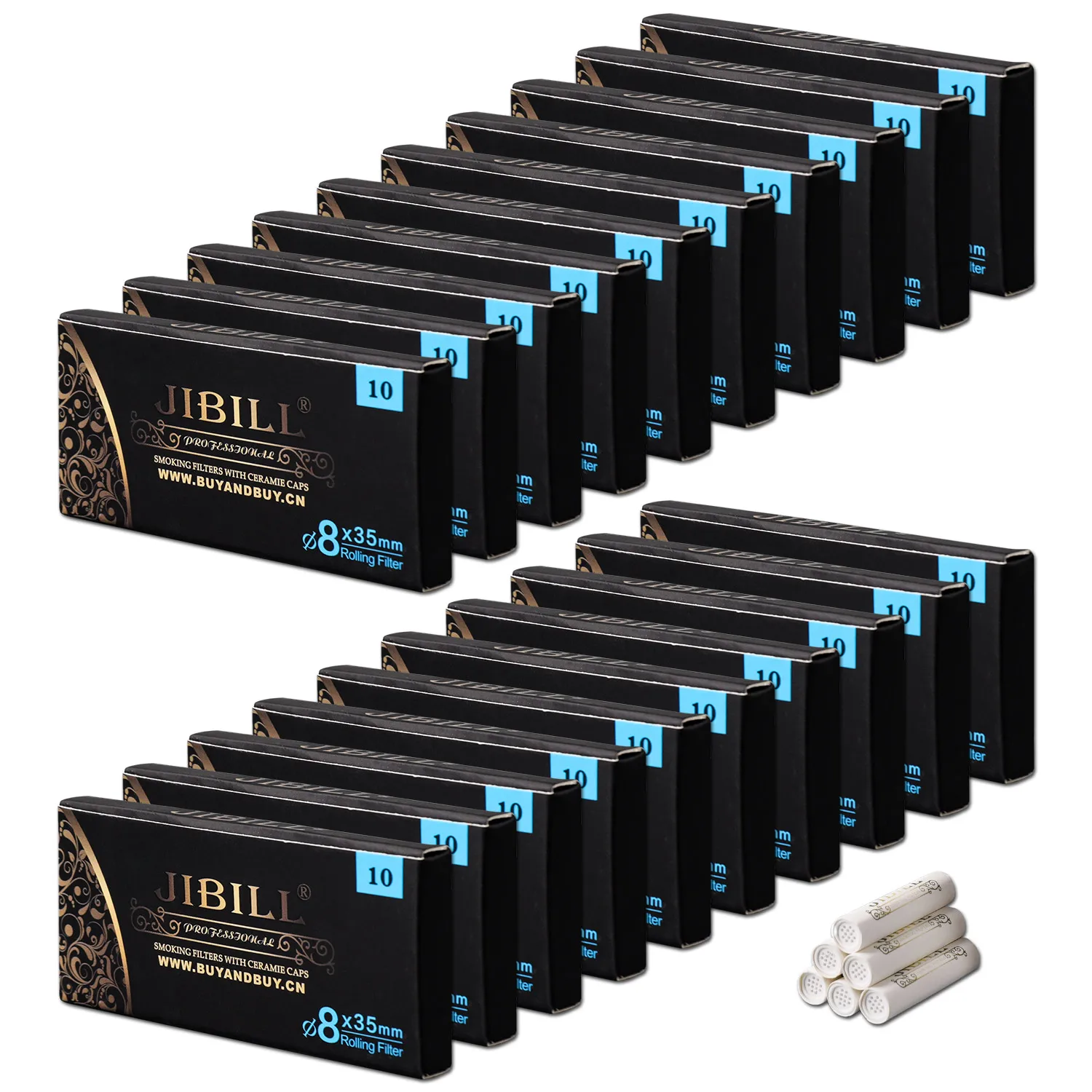 250pcs-8mm-Active-Activated-Carbon-Filter-Charcoal-Tobacco-Smoking-Pipe ...