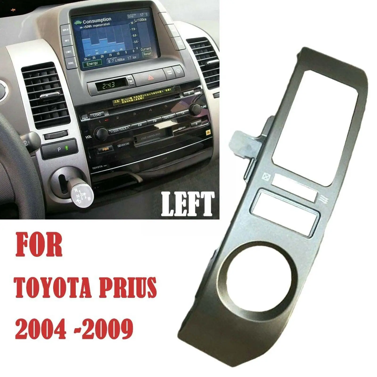 1-PCS-Front-Left-Center-Inner-Dashboard-Ventilation-Grille-for-Toyota ...
