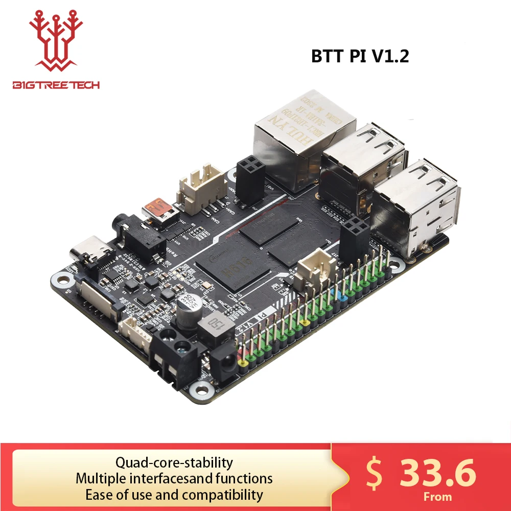 BIGTREETECH BTT PI V1.2 - $24.08 at aliexpress.com