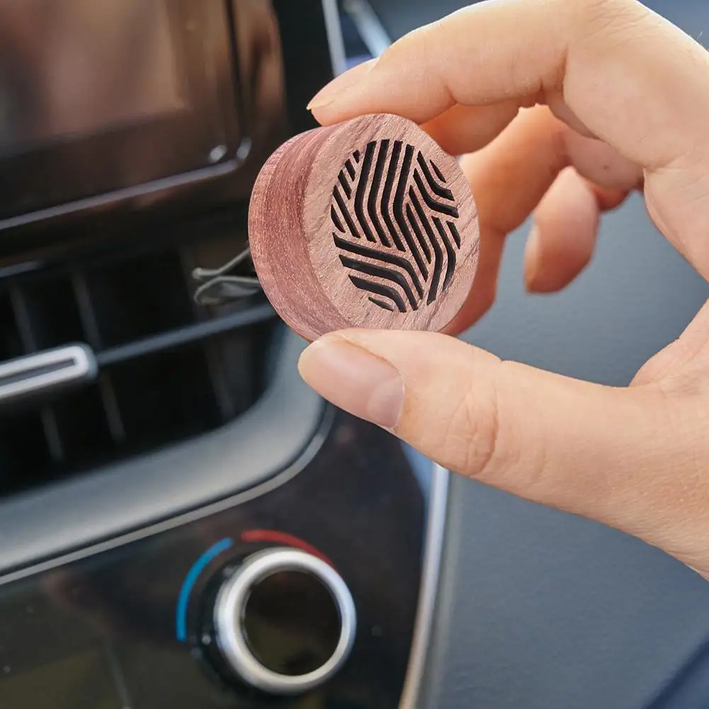 Wooden Car Diffuser Rosewood Carved Car Aromatherapy Clip Aromatherapy ...