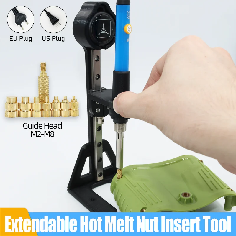 Hot-Melt-Brass-Heat-Insert-Nut-Stealth-Press-Tool-M2-M3-M4-M5-M6-M8 ...