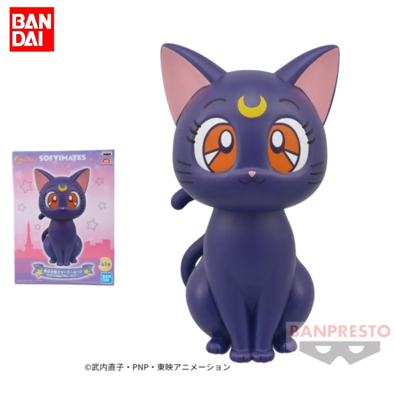 Bandai-Original-Sailor-Moon-Anime-Figura-15Cm-Luna-Action-Figure ...