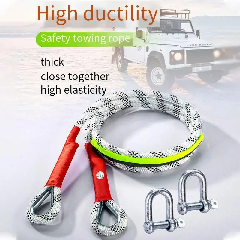 Multiple-Sizes-Car-Outdoor-Off-road-Trailer-Tow-Rope-Emergency-Rescue ...