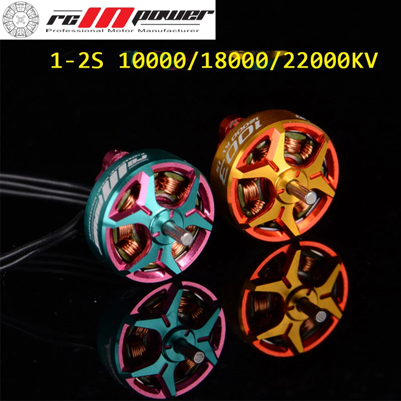 Brushless Micro Motor Rcinpower Gts V3 1003 10000kv 18000kv 22000kv ...