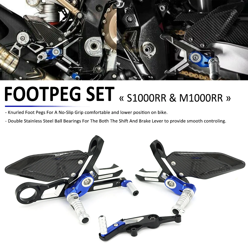 Footpeg Footrest Kit | Bmw M1000rr Rearset | S1000rr Rearset | Footpeg ...