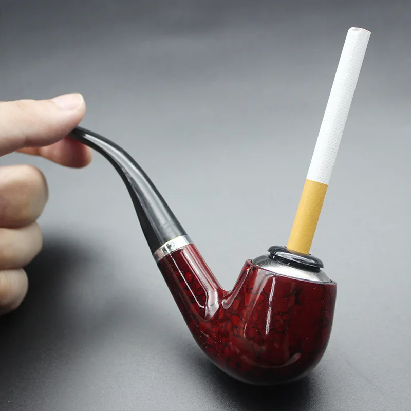 Vintage-Durable-Solid-Classic-Pipe-Smoking-Accessories-Resin-Tobacco ...