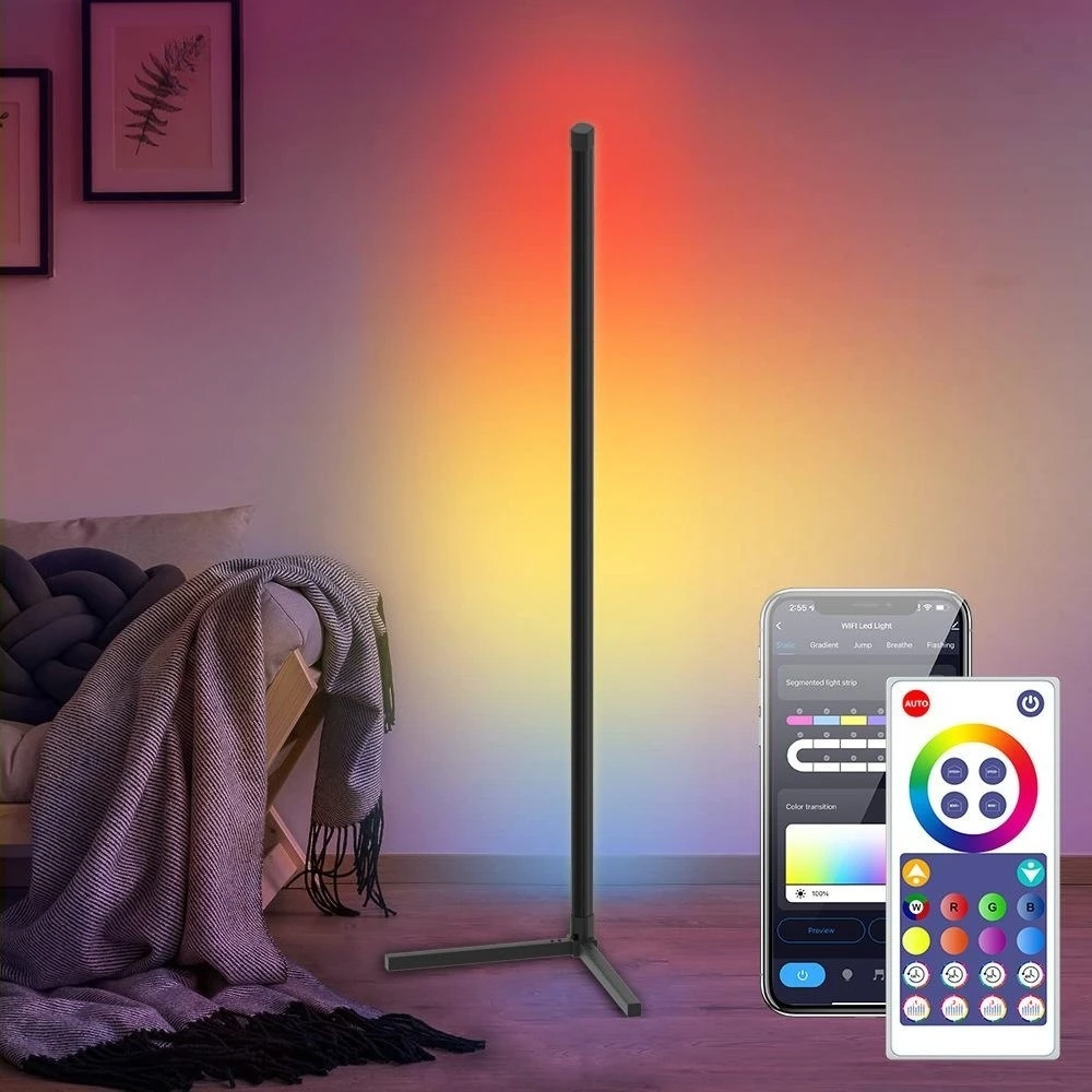 무드등 Rgb Led 플로어 램프 거실 코너 투야 스마트 무드 라이트 침실 게임방 분위기 스탠드 조명 티몬