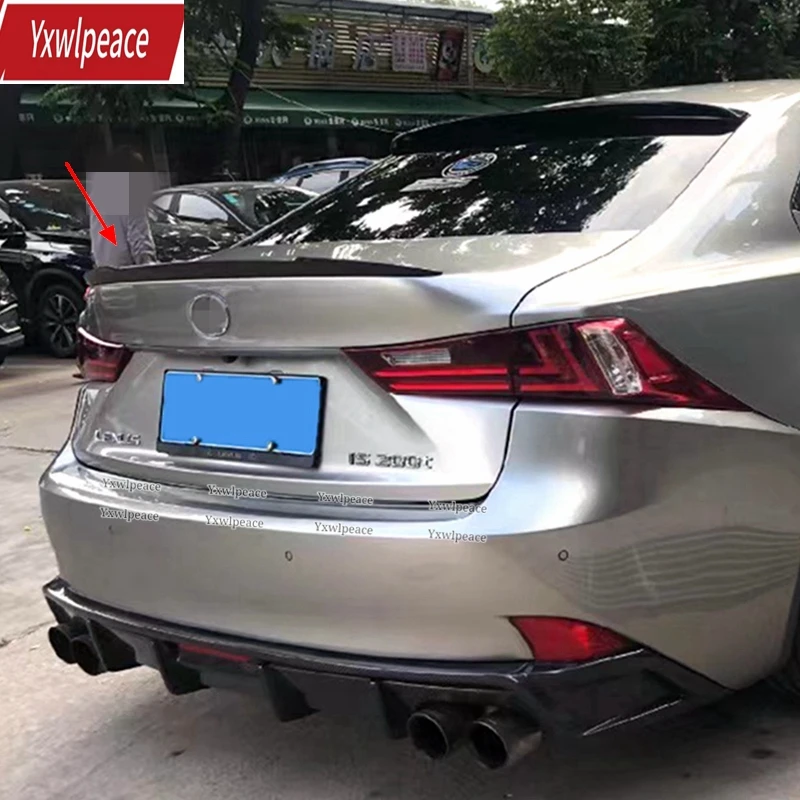 For-Lexus-IS-Series-Spoiler-2013-2014-2015-2016-2017-ABS-Material ...