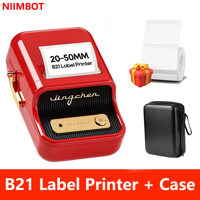 Niimbot-B21-Mini-Portable-Thermal-Label-Printer-Wireless-Bluetooth ...