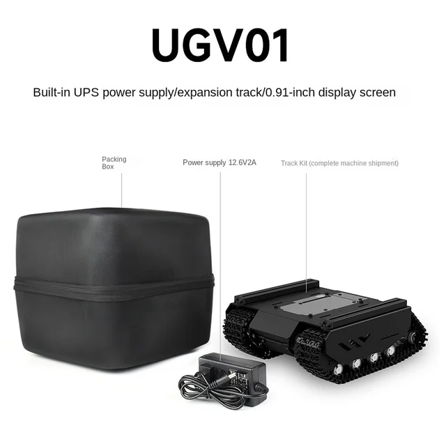 ROS Tracked Off-road Intelligent Vehicle Artificial Intelligence Vehicle Esp32 Robot Open-source ...