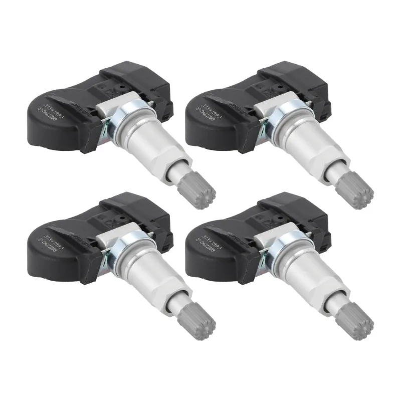 4Pcs 31341171 Car TPMS Tire Pressure Monitor System Sensor 433MHZ For ...