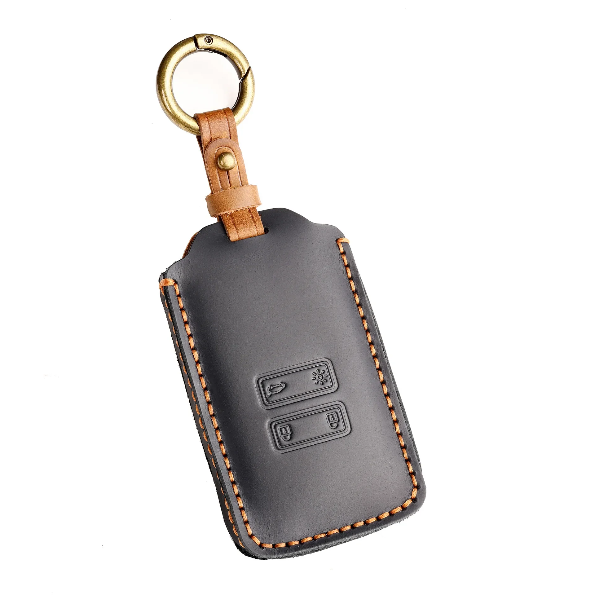 Leather-Car-Key-Case-Cover-for-Renault-Captur-Koleos-Kadjar-Zoe-Arkana ...