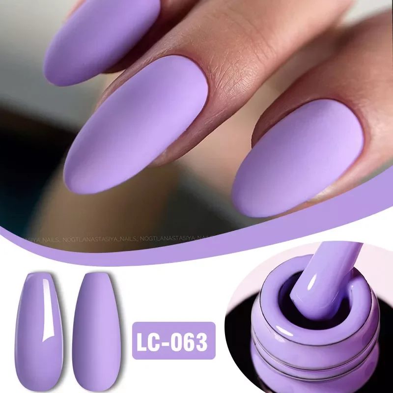 Purple Matte Nails