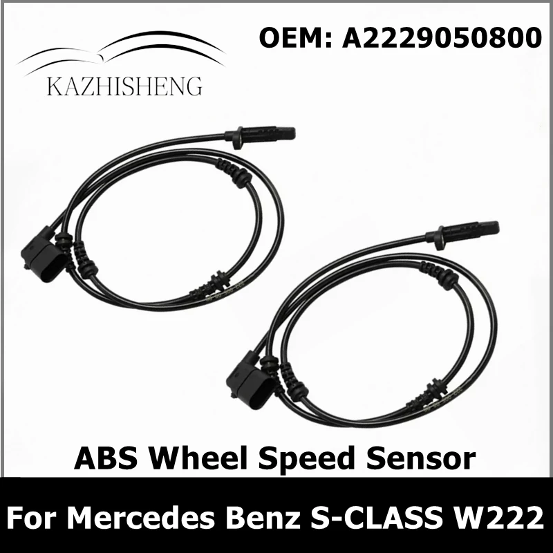 A2229050800-2Pcs-Front-ABS-Wheel-Speed-Sensor-2229050800-for-Mercedes ...