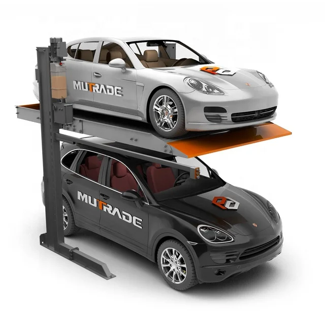 Mutrade-simple-valet-Hydraulic-car-parking-stacker-2-Levels-Vertical ...