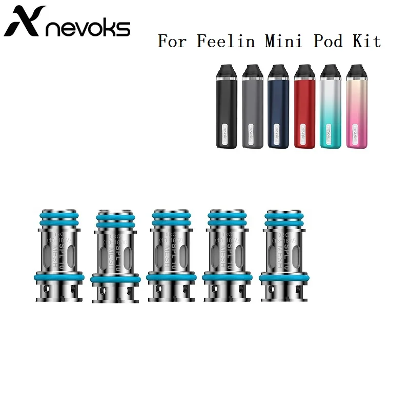 Original-Nevoks-SPL-10-MESH-COIL-0-8ohm-1-0ohm-Resistance-MTL-Core-for ...