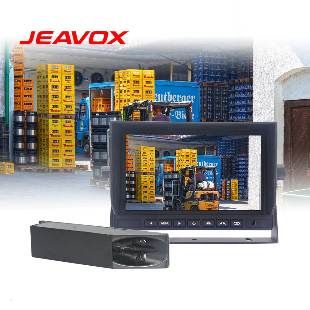 Rechargeable-Battery-1080P-Magnetic-Forklift-Camera-4-Screen-DVR-Car ...