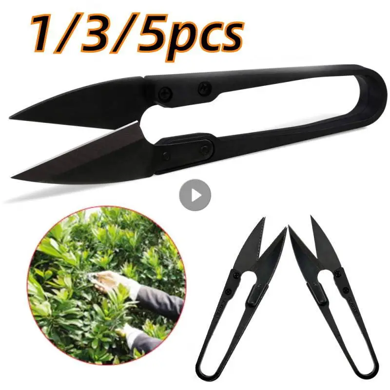 1-5pc-Pruning-Shears-Carbon-Steel-Garden-Trimming-Tools-Plants-Flower ...