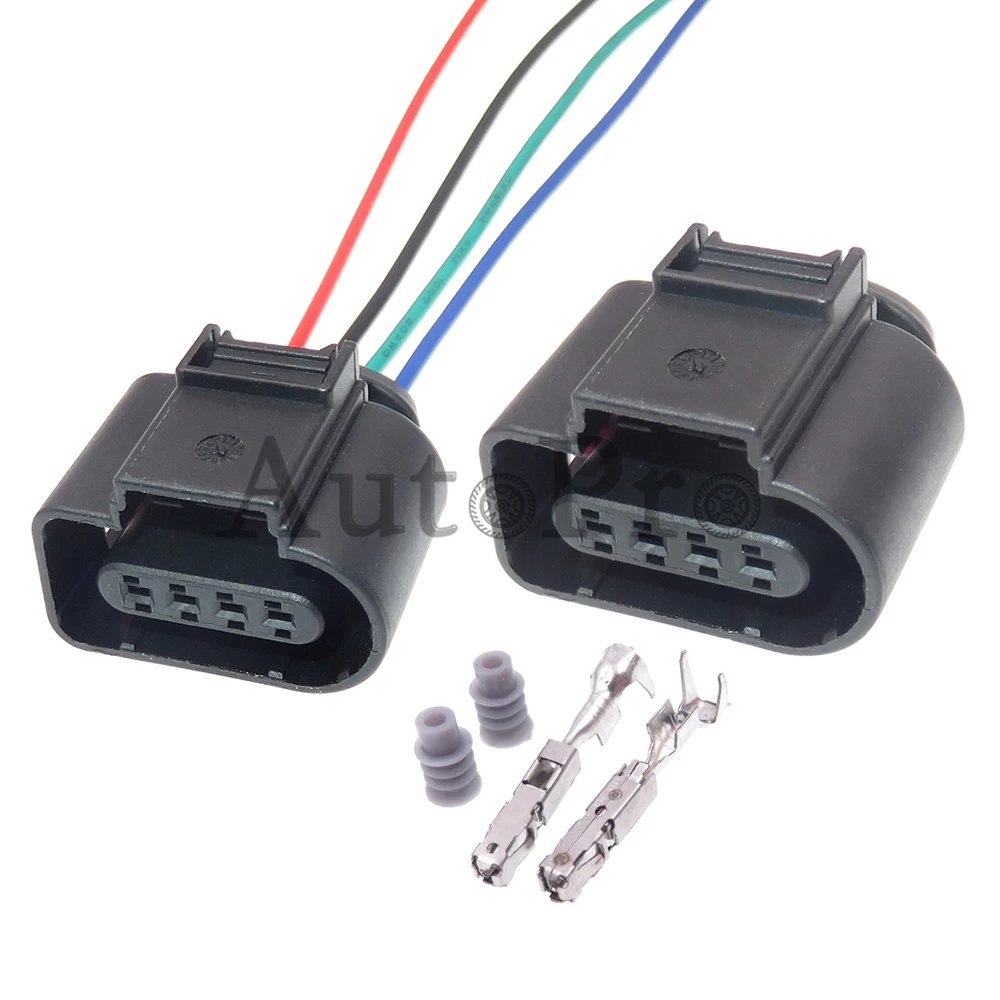 4 Pin Prewired Connector 8K0973754 Plug Sensor Connector FITS VW Audi