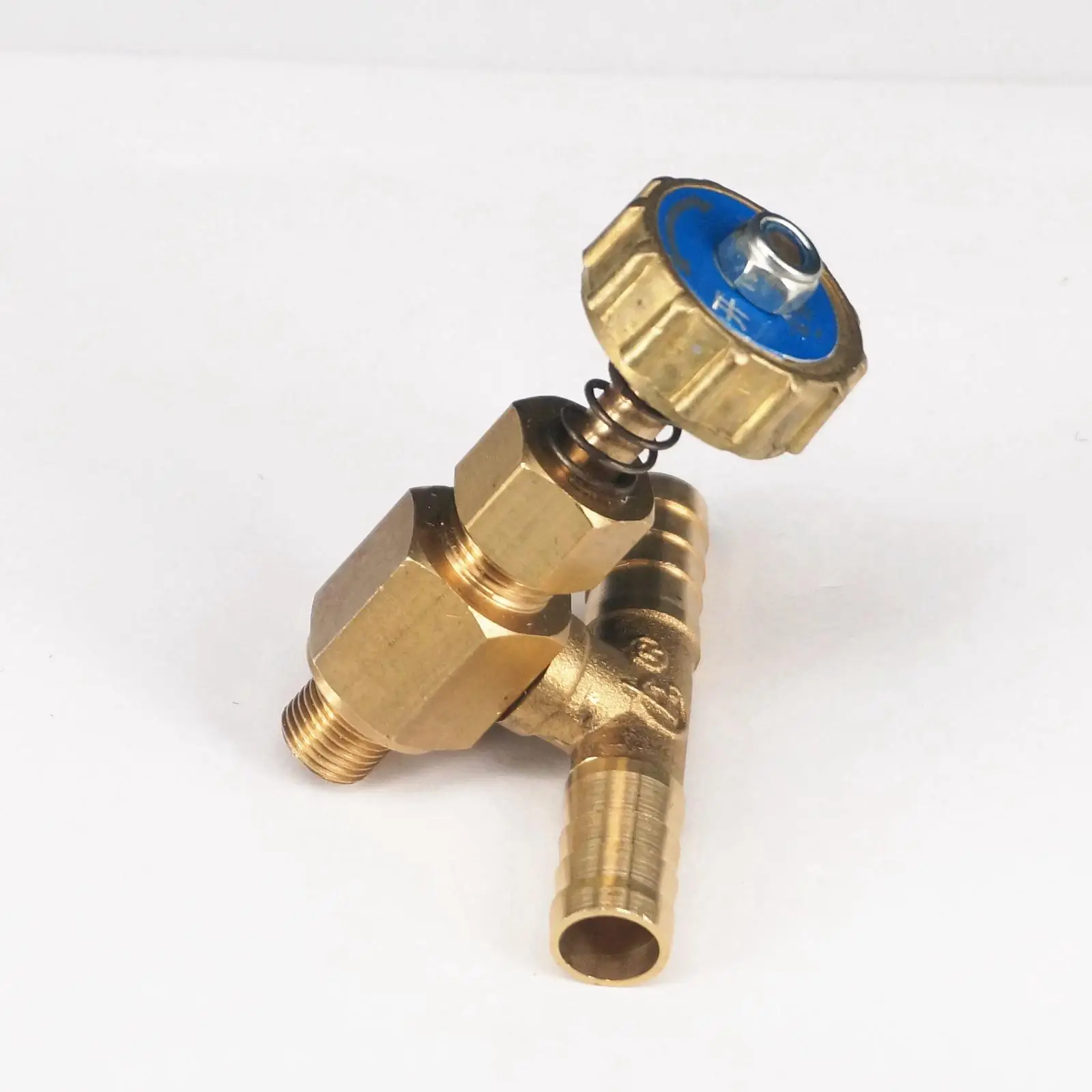 M10x1mm-10mm-Hose-Barbed-Tee-3-Ways-Brass-Needle-Valve-Control-Valve ...
