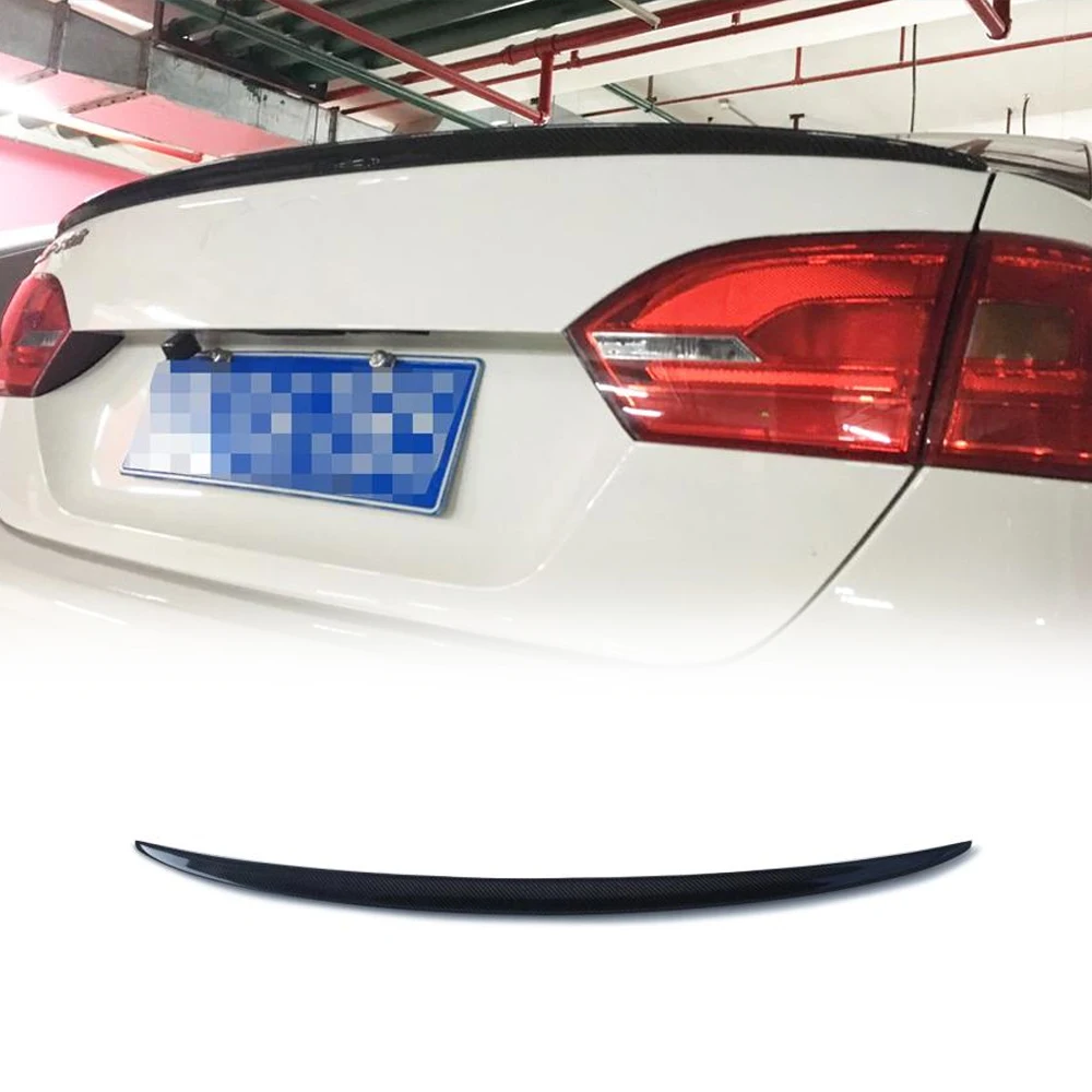 Carbon Fiber Rear Trunk Lip Wing Spoiler For Volkswagen Vw Jetta Sedan ...