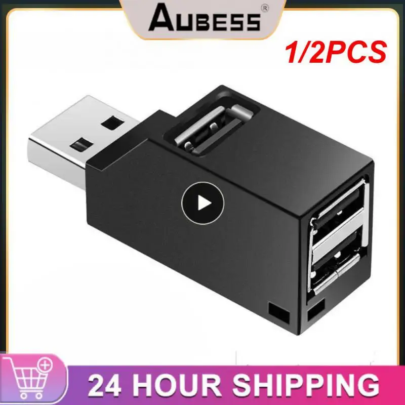 1-2PCS-3-0-Hub-3-Ports-Portable-Fast-Data-Transfer-USB-Splitter-for ...