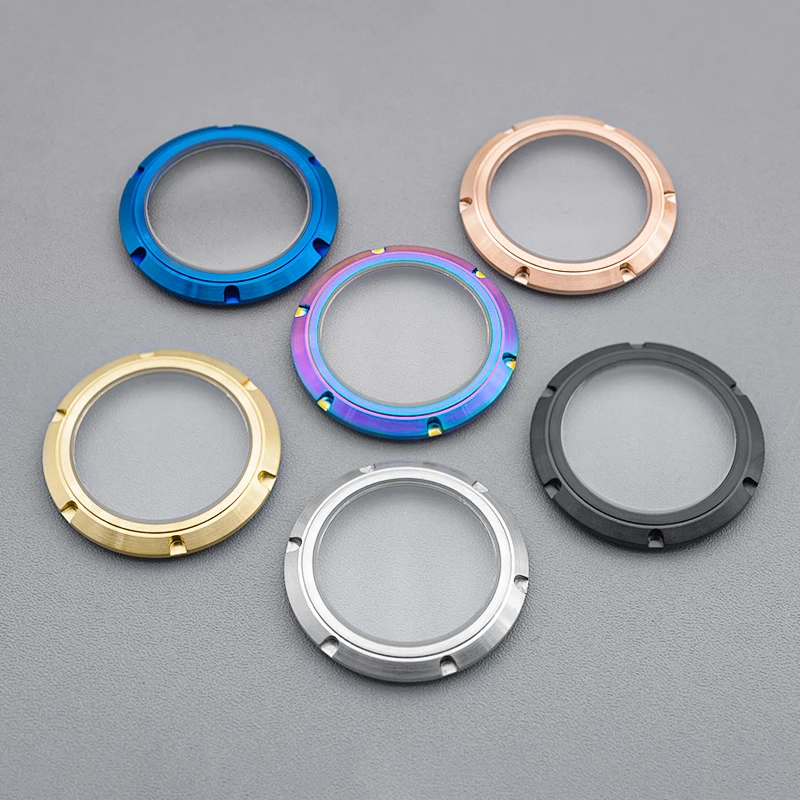 Brushed-Stainless-Steel-Clear-Glass-Back-Case-for-Seiko-Turtle-6105 ...